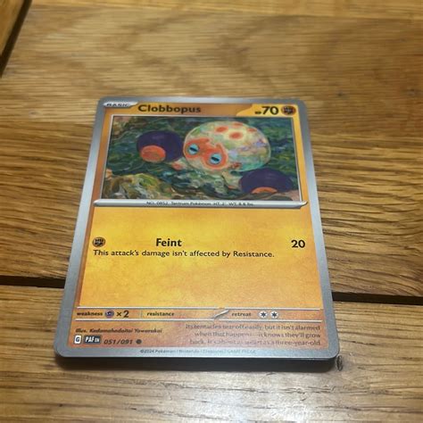 Paldean Fates Clobbopus 51 Retro Game Store Uk