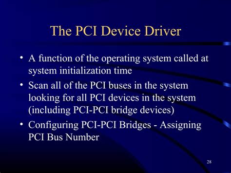 Pcie Drivers Basics PPT Operating Systems Computer Software And