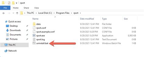 Uninstall The Rport Client Openrport Docs