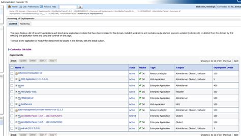 hot deployment to weblogic using flexdeploy flexagon