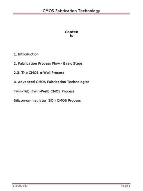 Pdf Cmos Structure Dokumen Tips