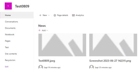 Sharepoint Online Image Is Persistent Even After Source Is Deleted Microsoft Qanda