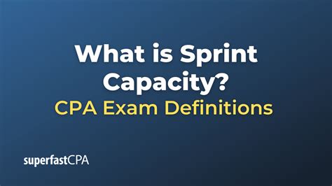 What Is Sprint Capacity Superfastcpa Cpa Review What Is Sprint Capacity Superfastcpa Cpa Review