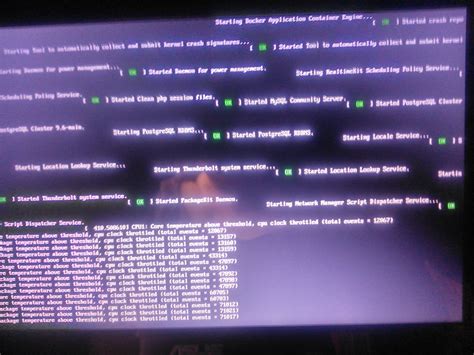 Boot Booting Stops On Black Screen With Some Texts After Upgrading