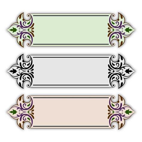 Simple Rectangle Frame Vector