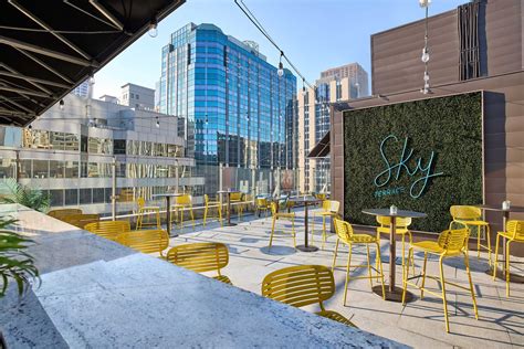 Ivy Hotel Sky Terrace Downtown Rooftop Chicago Il Production