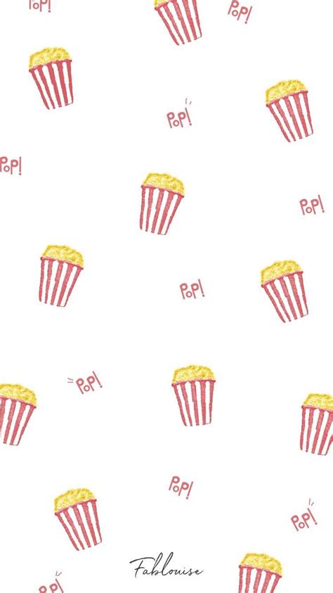Cute Popcorn Wallpapers Top Free Cute Popcorn Backgrounds