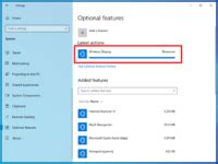 How To Add Or Remove Optional Features In Windows