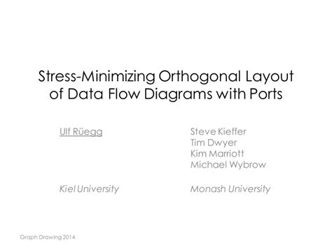 Ppt Stress Minimizing Orthogonal Layout Of Data Flow Diagrams With