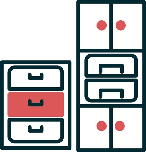 Drawer Vector Icon 19147588 Vector Art At Vecteezy