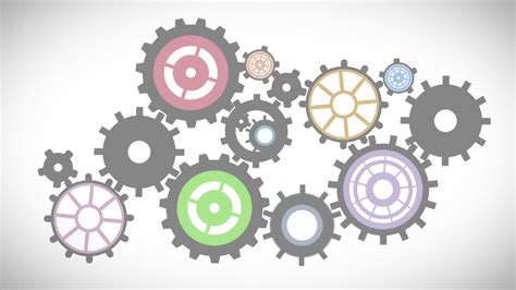 Premium Stock Video Cogs And Wheels Turning