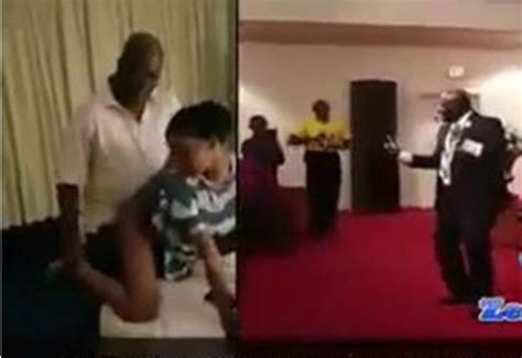 Viral Photos Of A Pastor Who Was Caught Having Sx With A Female Church Member