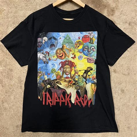 Streetwear × Trippie Redd Trippie Redd Tour Concert Rap Tshirt Grailed