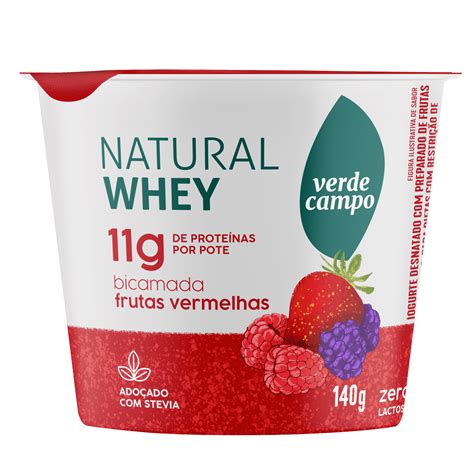 Conheça A Linha Natural Whey Produtos Saudáveis Verde Campo