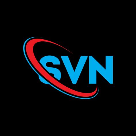 Svn Logo Svn Letter Svn Letter Logo Design Initials Svn Logo Linked With Circle And Uppercase