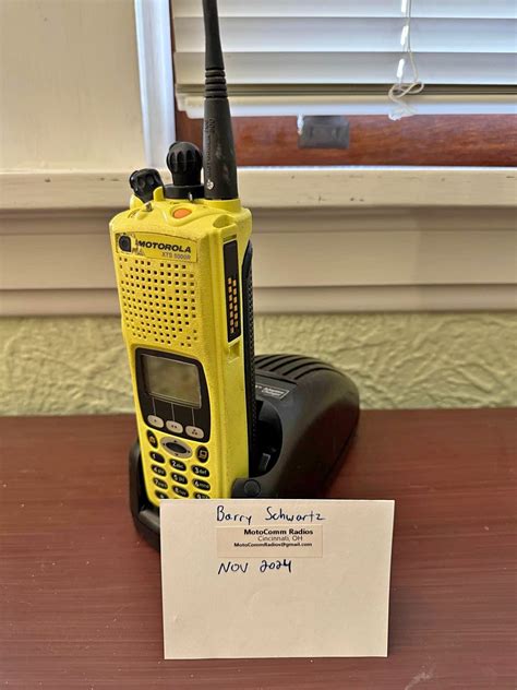 Motorola Xts5000 M3 700 800 Mhz Baud 9600 And Des Encryption Fire Yellow Networking And Servers