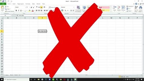 Display Current Date In Excel Youtube