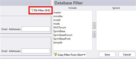 sql server alert configuration