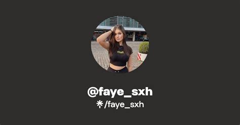 Faye Sxh Twitter Instagram Tiktok Twitch Linktree