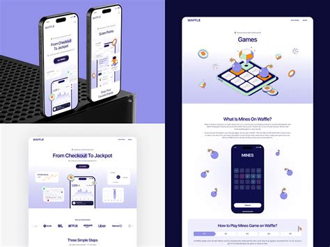 Waffle Pay Uiux Design For Fintech Websitemobile App By Afterglow On Dribbble