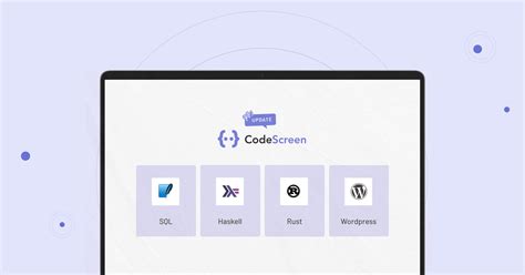 New Languages Update Sql Rust Haskell And Wordpress Codescreen