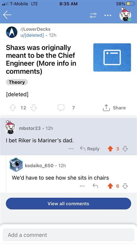 Why Was This Post Deleted Is It Because It Had Top Secret Ld Information 🧐 Rlowerdecks