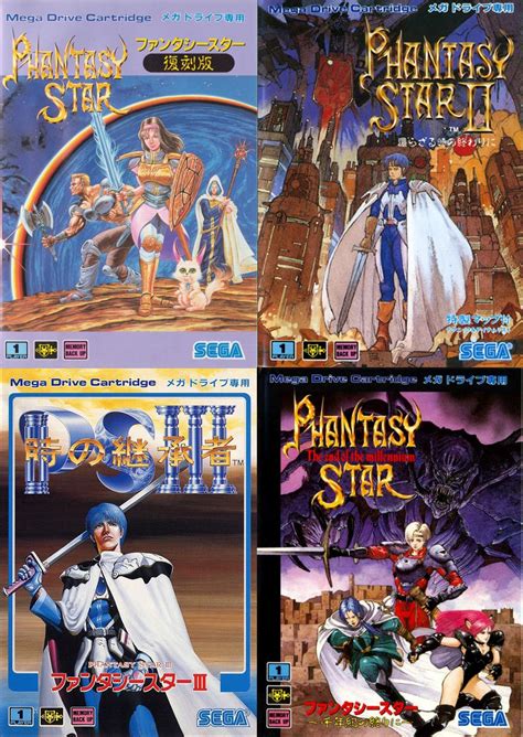 Phantasy Star Ii Box Art
