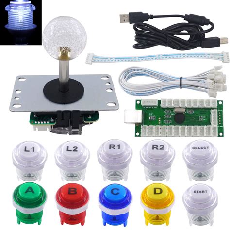 Amazon In Buy SJ JX Arcade Game LED DIY Kit Mechanical Keyboard Switch LED Button PC MAME
