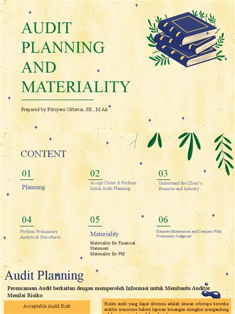 Planning Audit And Materiality Pdf Audit Financial Audit