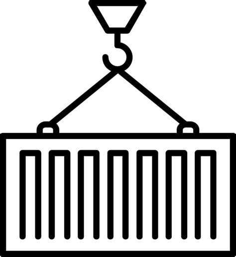Container Loading Line Icon 43265651 Vector Art At Vecteezy