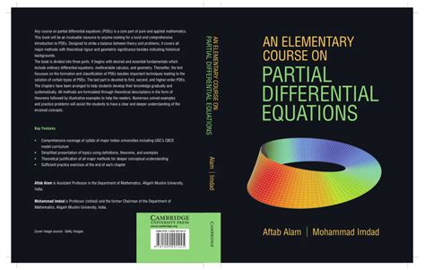 Pdf An Elementary Course On Partial Differential Equations