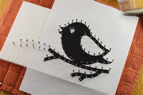 Diy Bird String Art Slap Dash Mom