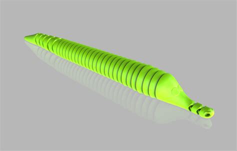 🪱 Squirmles Like Worm Articulated Magic Worm Flexi・ Stl File For 3d Printing・cults