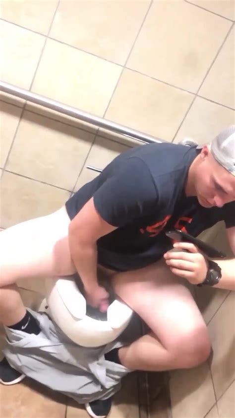 BATHROOM JERK OFF ThisVid
