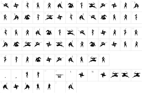 Ninjas Font 1001 Free Fonts