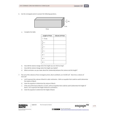 The Formulas For Volume
