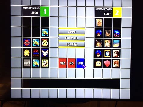 Bought A PS1 Memory Card Slot 2 What Saves Are These Gamecollecting