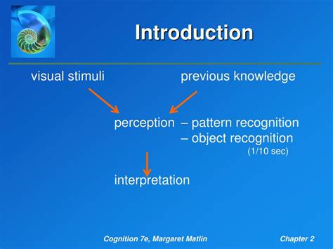 Ppt Perceptual Processes I Visual And Auditory Recognition