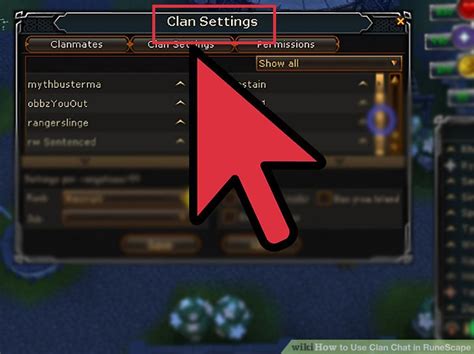 How To Use Clan Chat In RuneScape Steps With Pictures