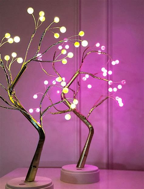 별빛 트리 무드등 인테리어 장식 아이디어 조명