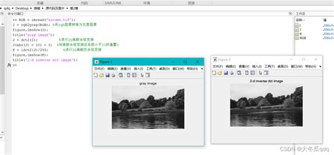 数字图像变换技术 对图像进行二维快速傅里叶变换 取阈值后再进行二维快速逆变换。 csdn博客
