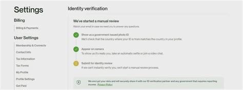 My Identity Verification Failed Once And I Re Did It A Couple Days Back