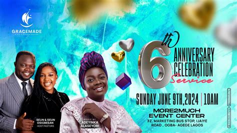 Gracemade 6th Anniversary Celebration Youtube