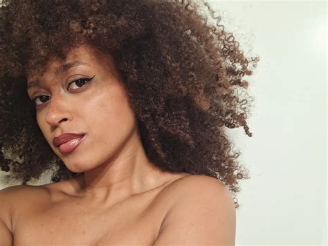 ️ Just My Hair Defying Gravity ️ Blackgirlmagic Afrolatina Puertorican Model Makeup