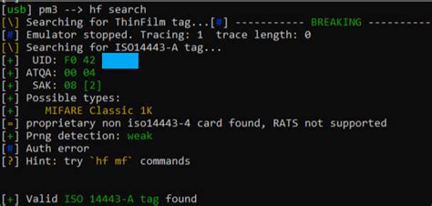 Cracking Mifare K RFID Cards With The Proxmark