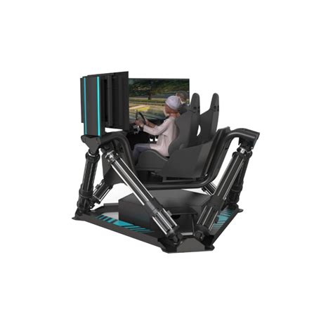 Hotselling Indoor Video Six Axis Three Screen Video Racing Car Game