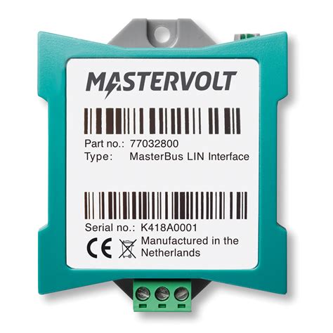Masterbus Lin Bus Interface 77032800 Mastervolt