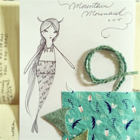 Mountain Mermaid Sketch Commission