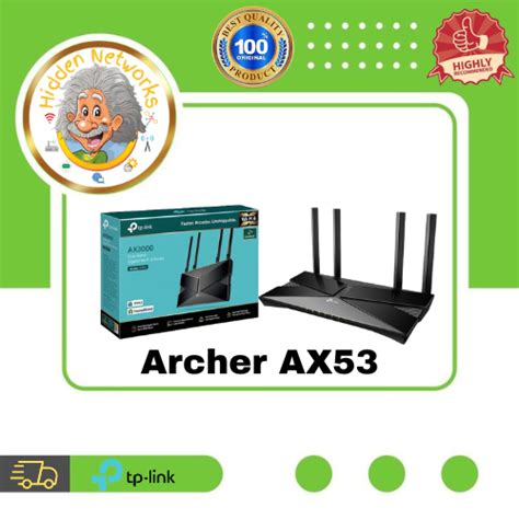 Jual TP Link Archer AX53 NEW AX3000 Dual Band Gigabit Wi Fi 6 Router AX53 NEW Shopee Indonesia