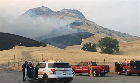 Sutter Buttes Fire Map Where Is Sutter Buttes How Far Has Fire Spread